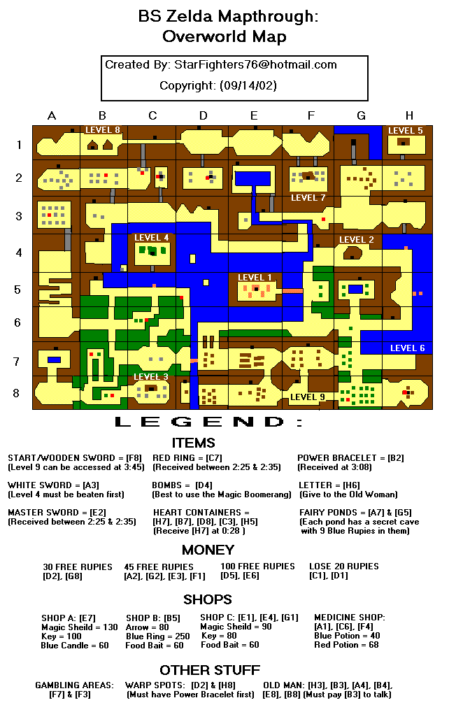 Xsoft Hyrule Field - Walkthroughs for all Zelda games